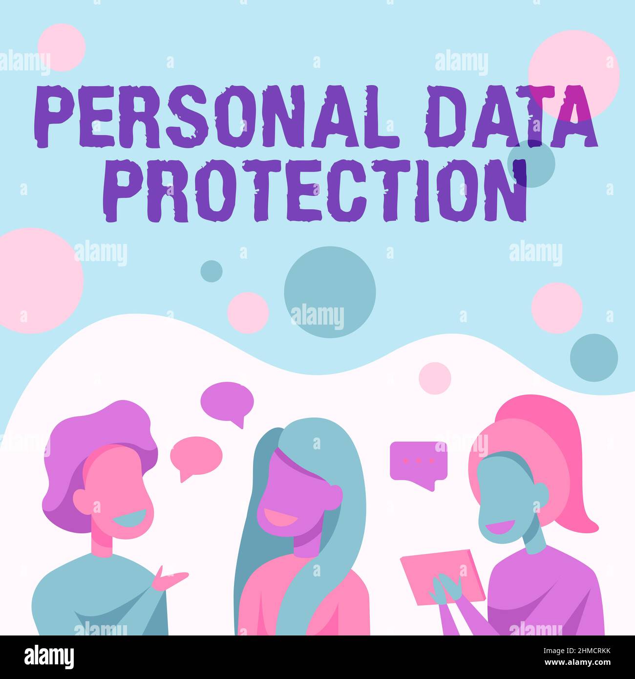Text caption presenting Personal Data Protection. Concept meaning ...