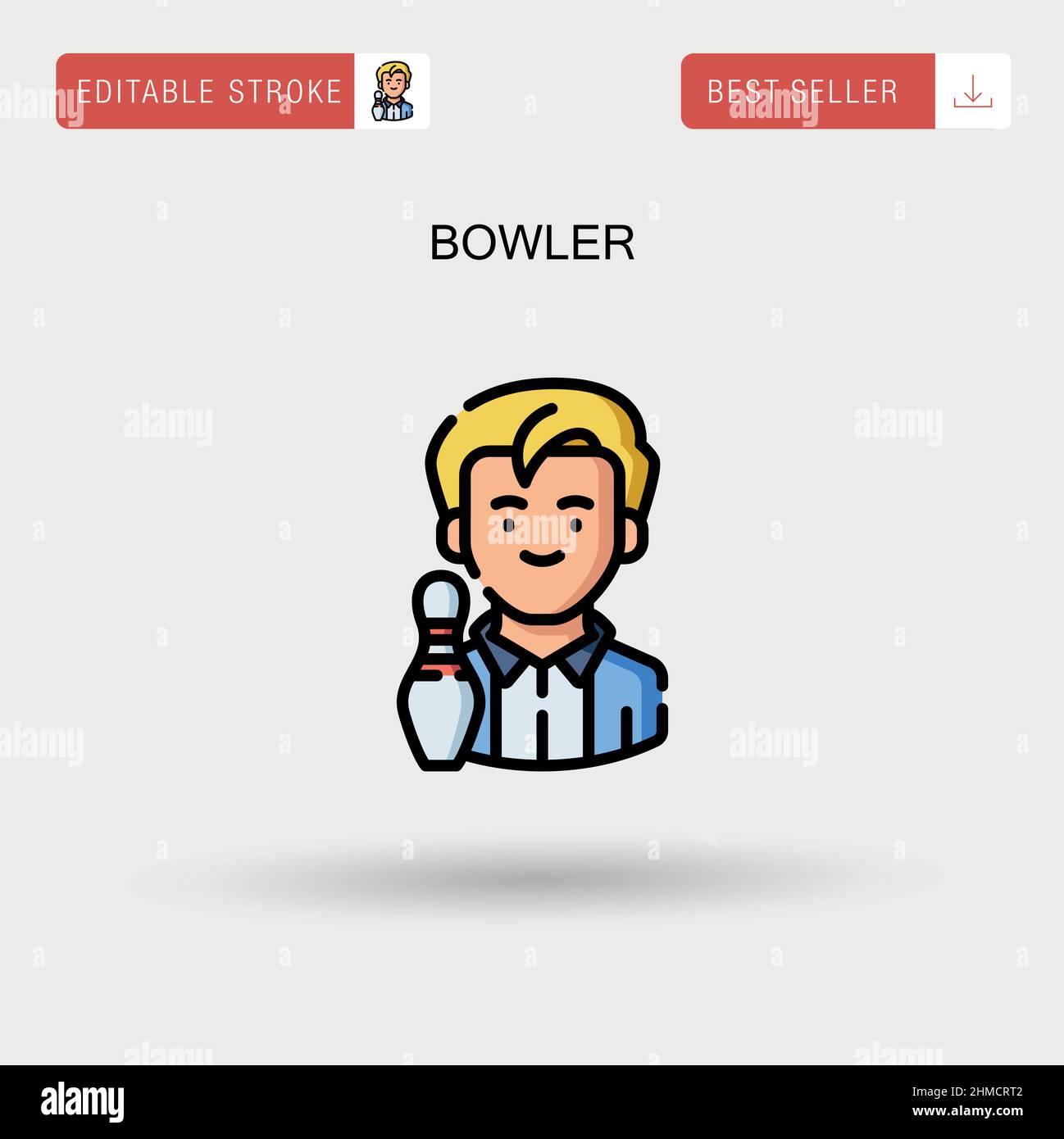 Cricketer vector hi-res stock photography and images - Alamy