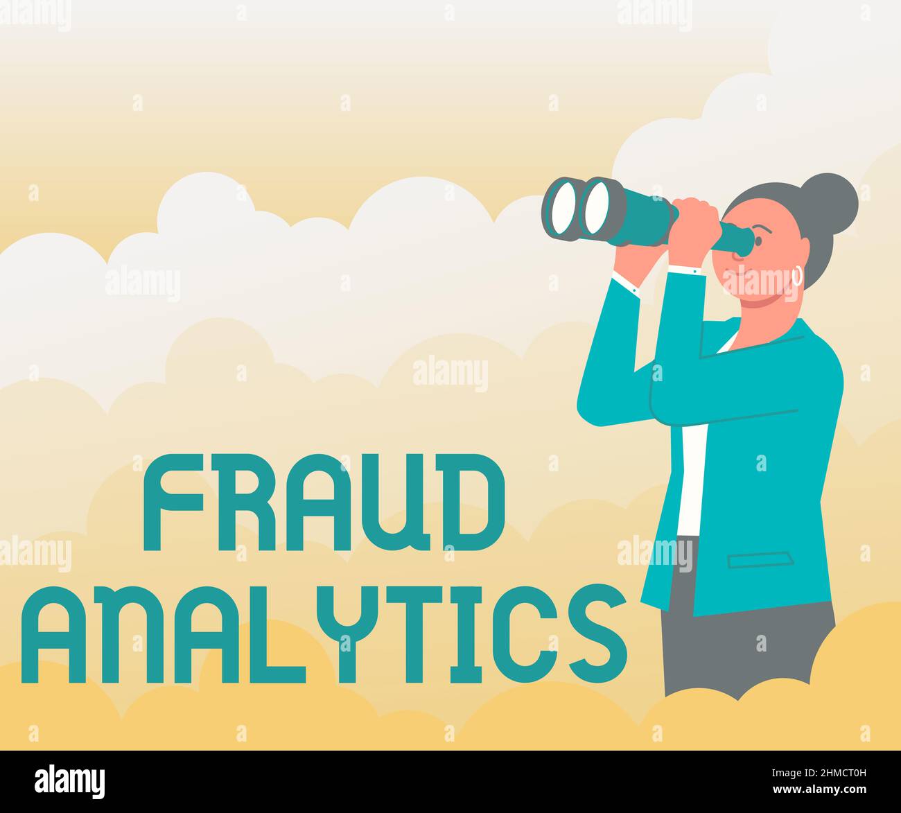 Hand writing sign Fraud Analytics. Business overview identification of ...