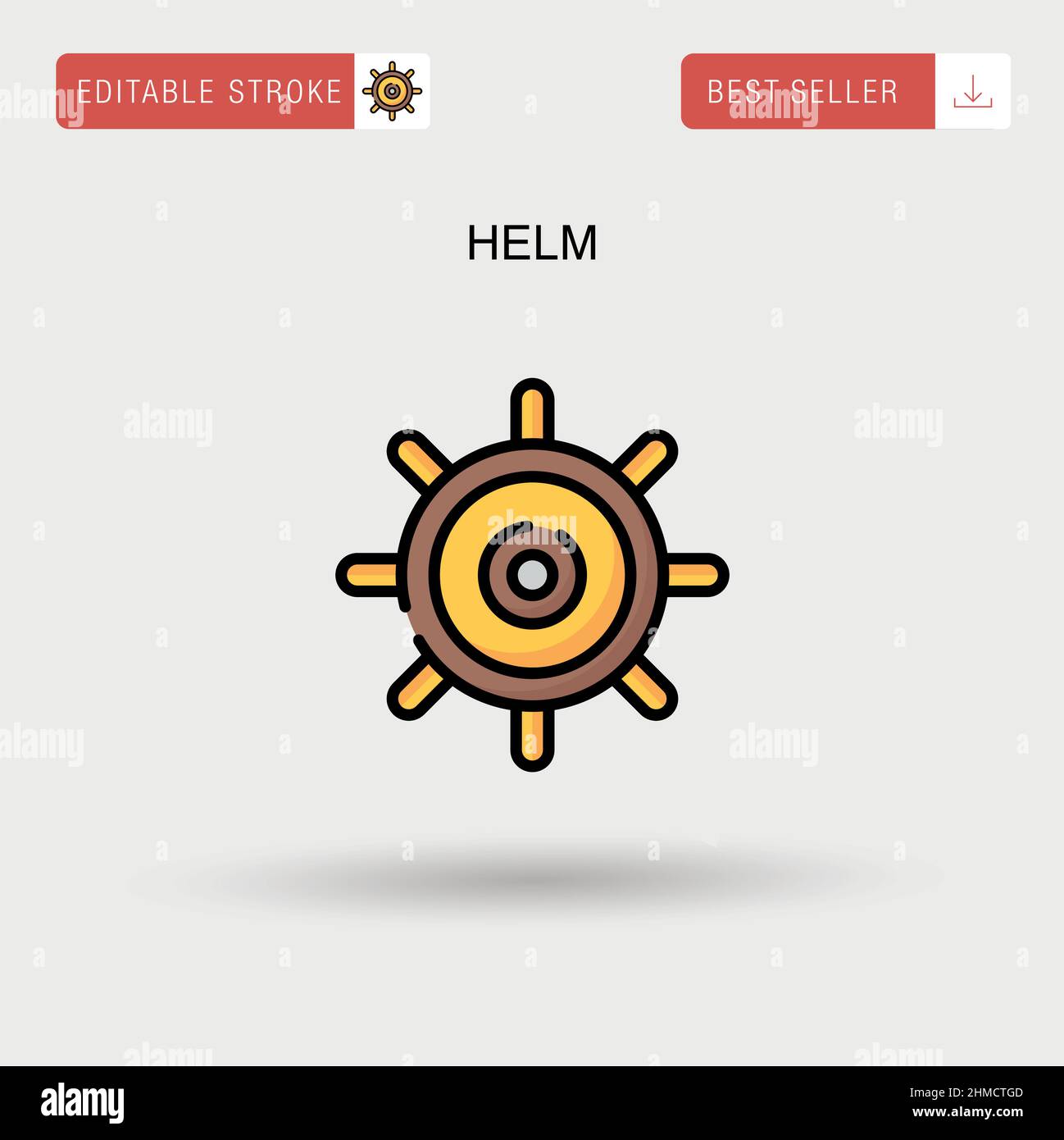 Helm Simple vector icon Stock Vector Image & Art - Alamy