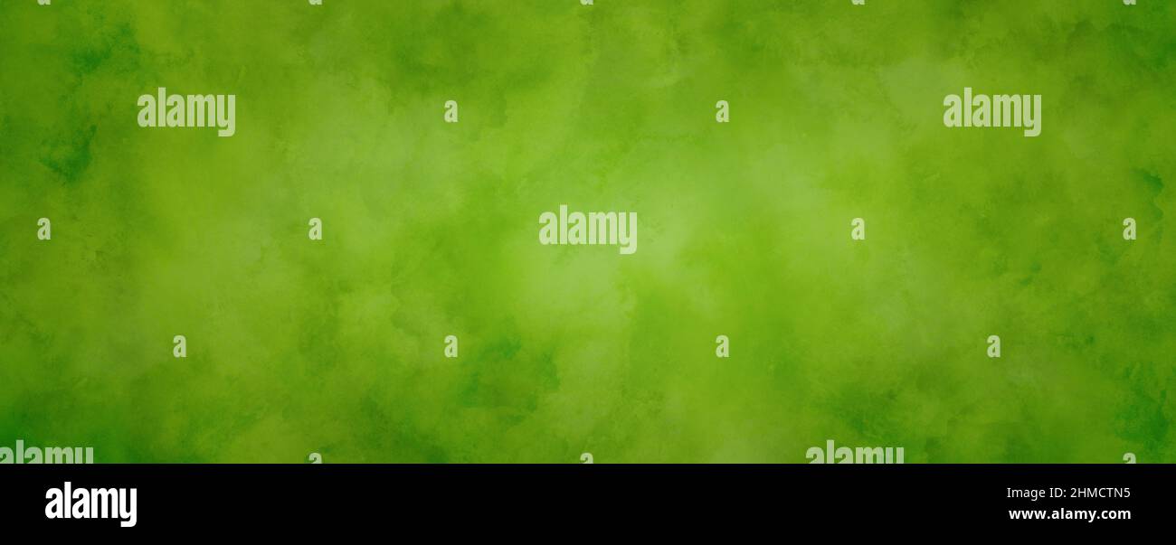 Earthy Splatter And Paint Blotches Happy Vibrant Green with Olive Drab ...