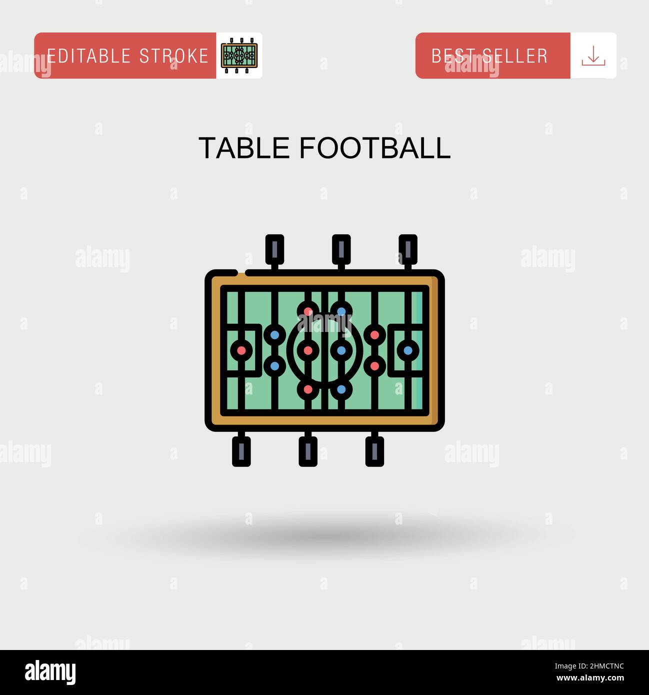 Foosball men Stock Vector Images - Alamy