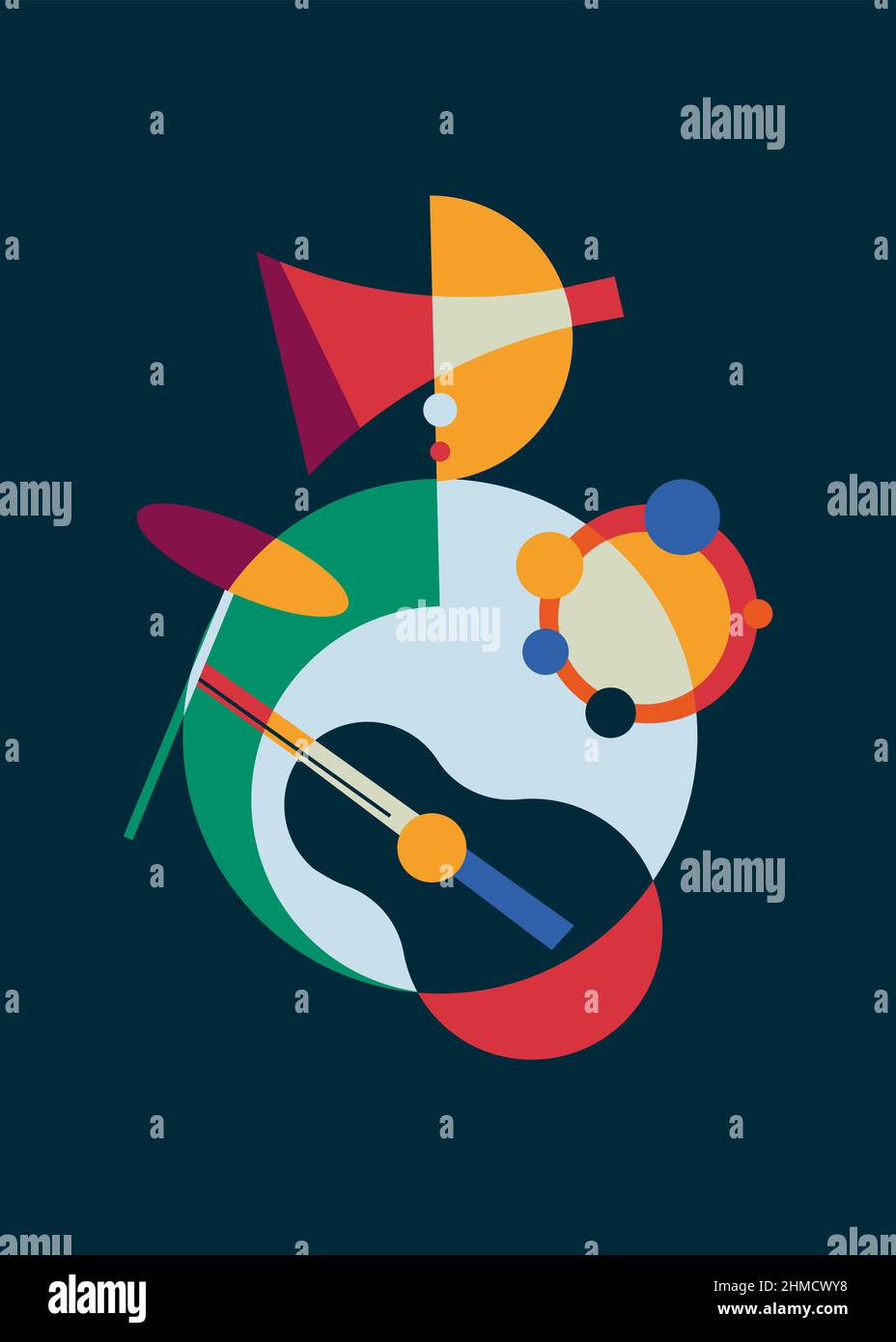 Instruments abstract music hi-res stock photography and images - Alamy