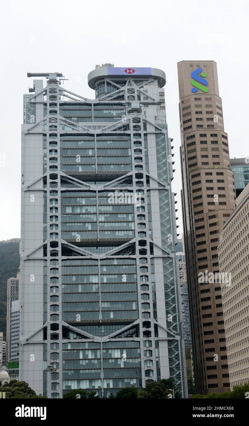 The HSBC headquarters building in Hong Kong Stock Photo - Alamy