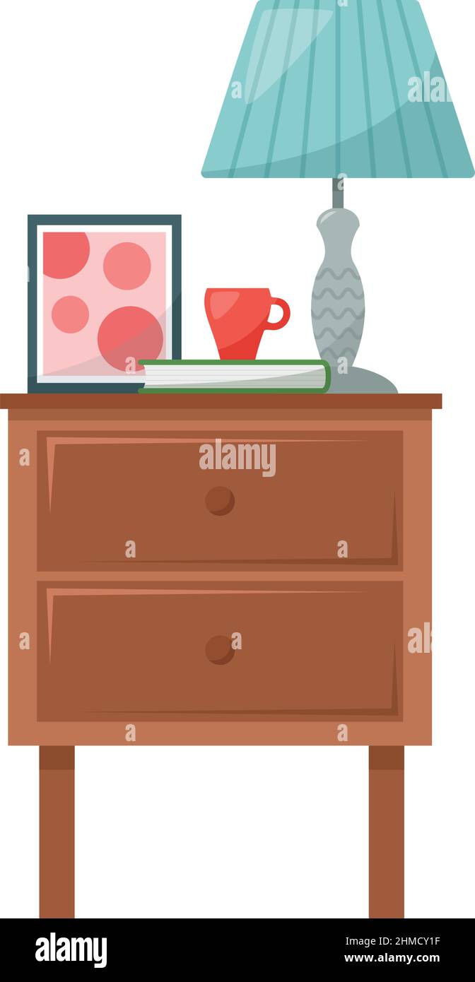 Table wooden book stand Stock Vector Images - Alamy