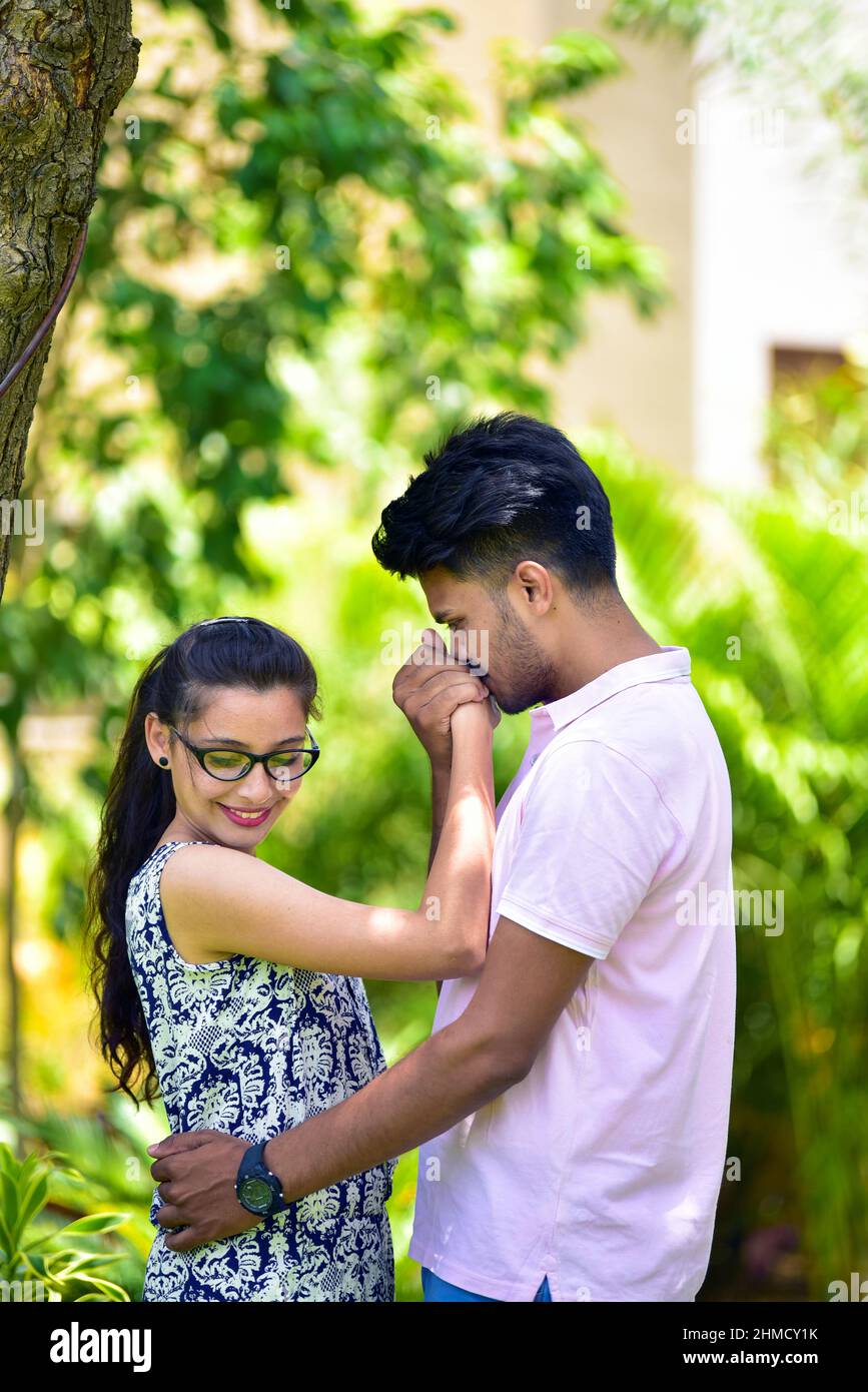 Man in love.Man kissing on woman hand. promise vibe Stock Photo - Alamy