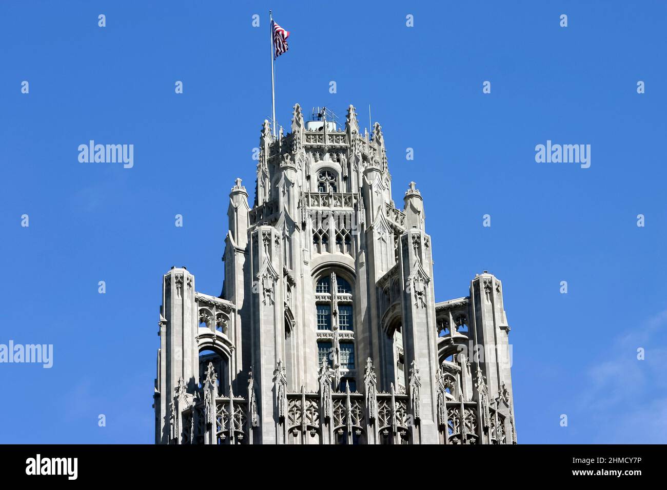 Tribune tower neo gothic architecture hi-res stock photography and ...