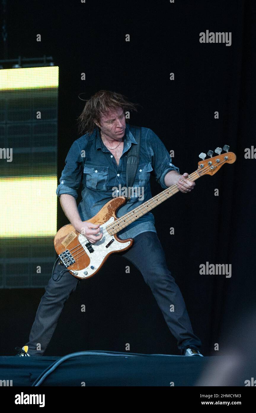 Milan Italy 2011-06-21: Live concert of the rock band Foreigner at the ...