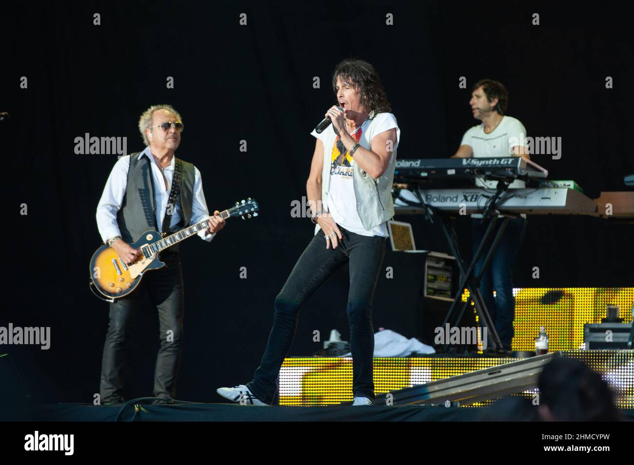 Milan Italy 2011-06-21:Live concert of the rock band Foreigner at the ...