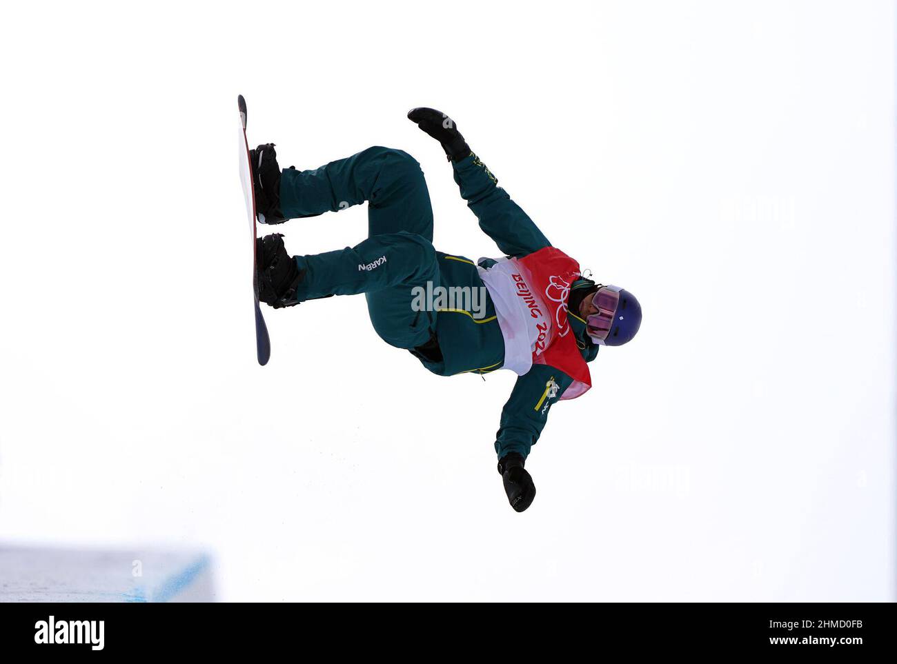 Australia's Scotty James in action during the Men's Snowboard Halfpipe ...
