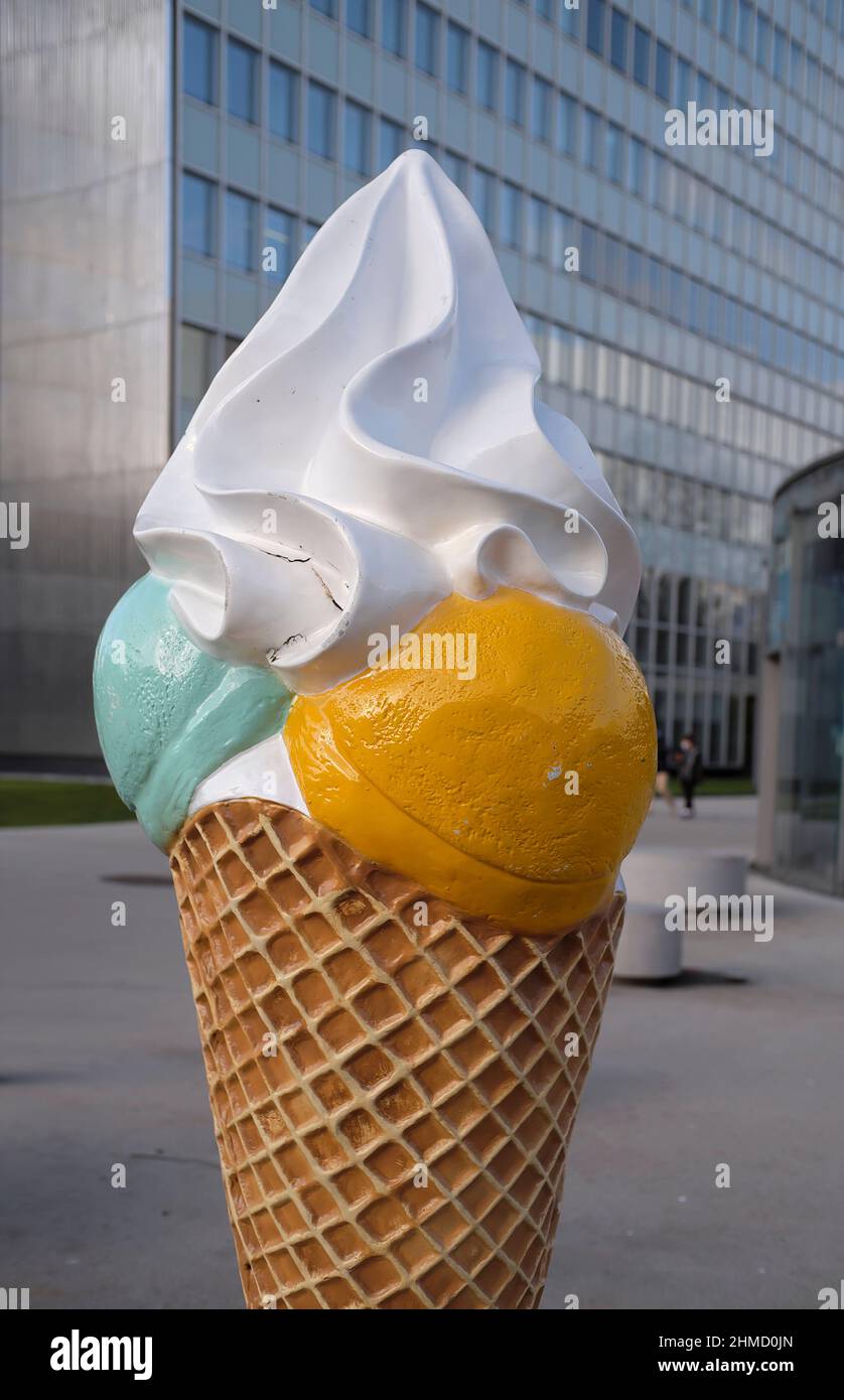 Artificial Ice Cream Cone High Resolution Stock Photography and Images ...