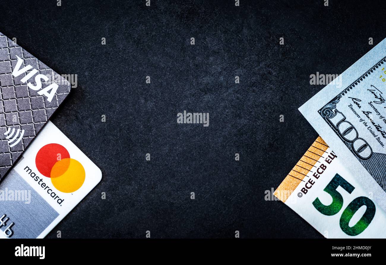 Visa mastercard master hi-res stock photography and images - Alamy