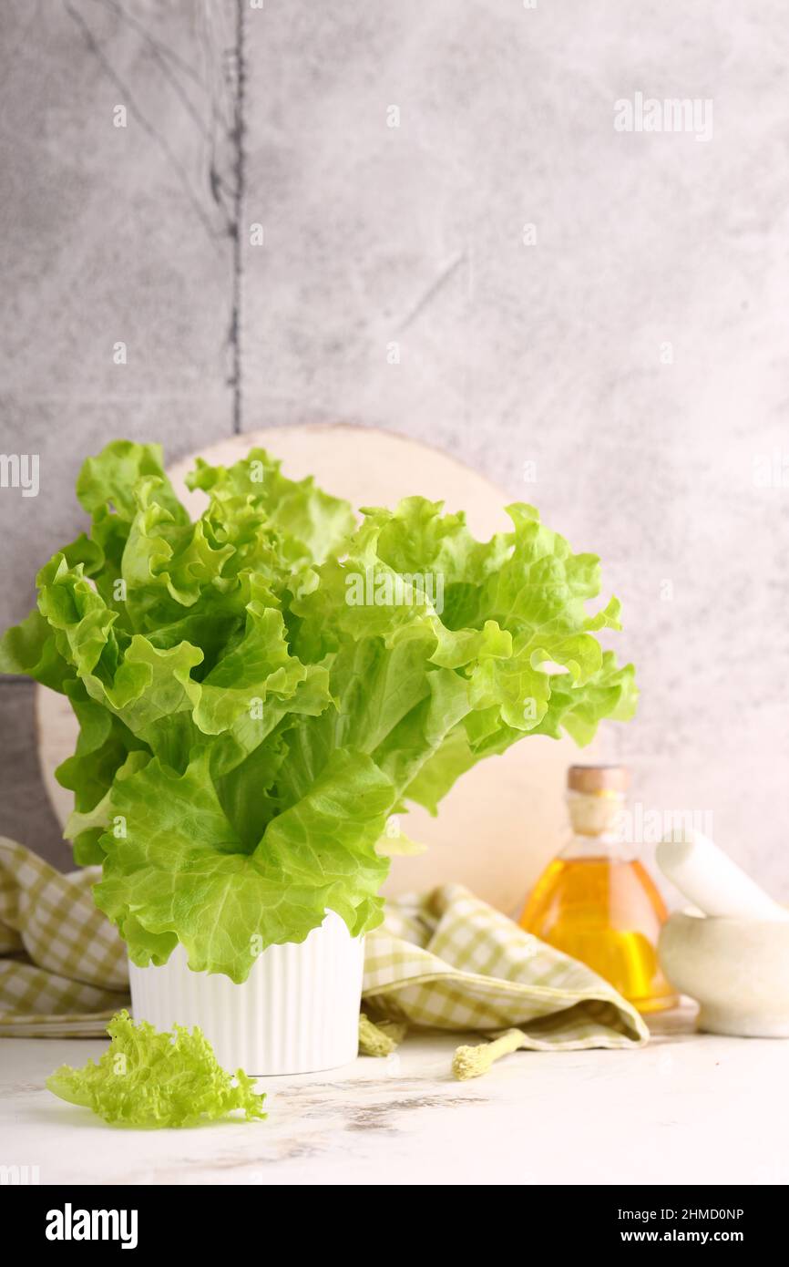 food background kitchen interior fresh vegetables Stock Photo - Alamy