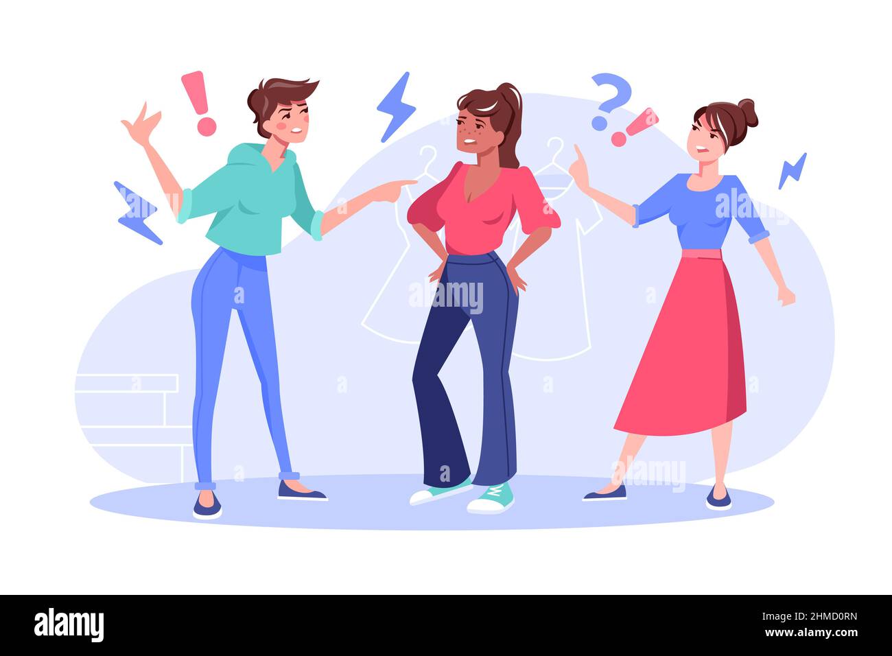 Colleague three Stock Vector Images - Alamy