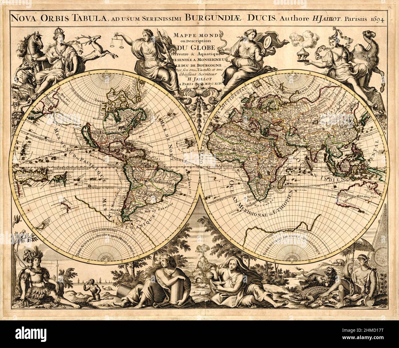 1694 map hi-res stock photography and images - Alamy