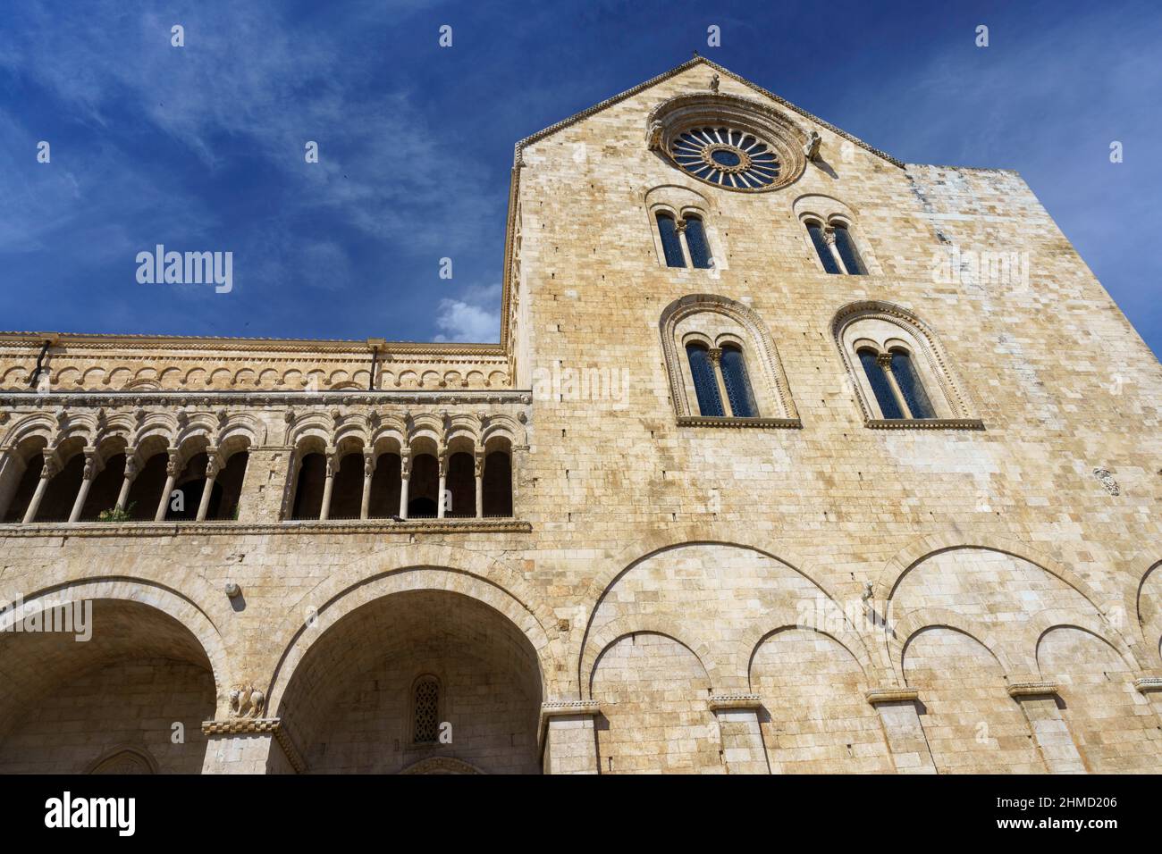Bitonto, historic city in Bari province, Apulia, Italy: exterior of the ...