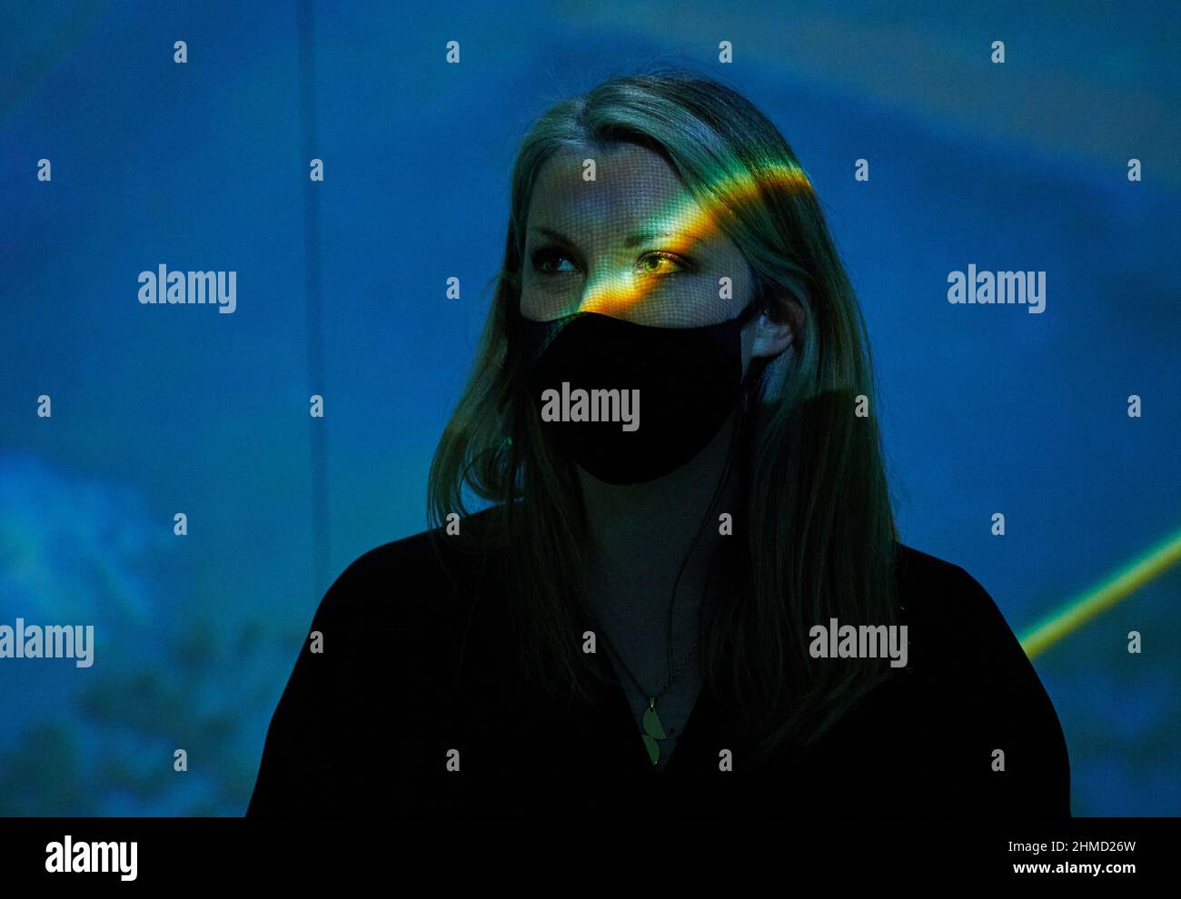 Berlin, Germany. 09th Feb, 2022. British artist and quantum physicist ...