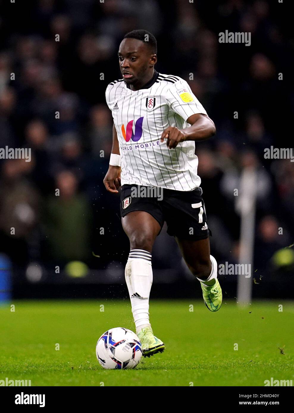 Fulham's Neeskens Kebano during the Sky Bet Championship match at ...