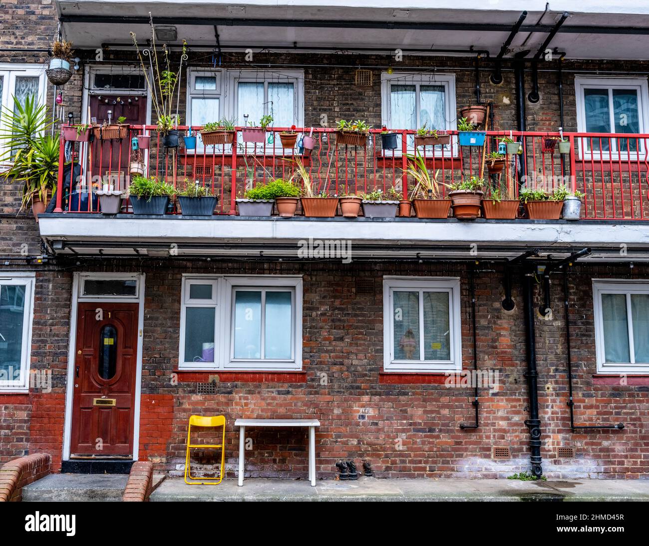 Old London social housing Stock Photo - Alamy