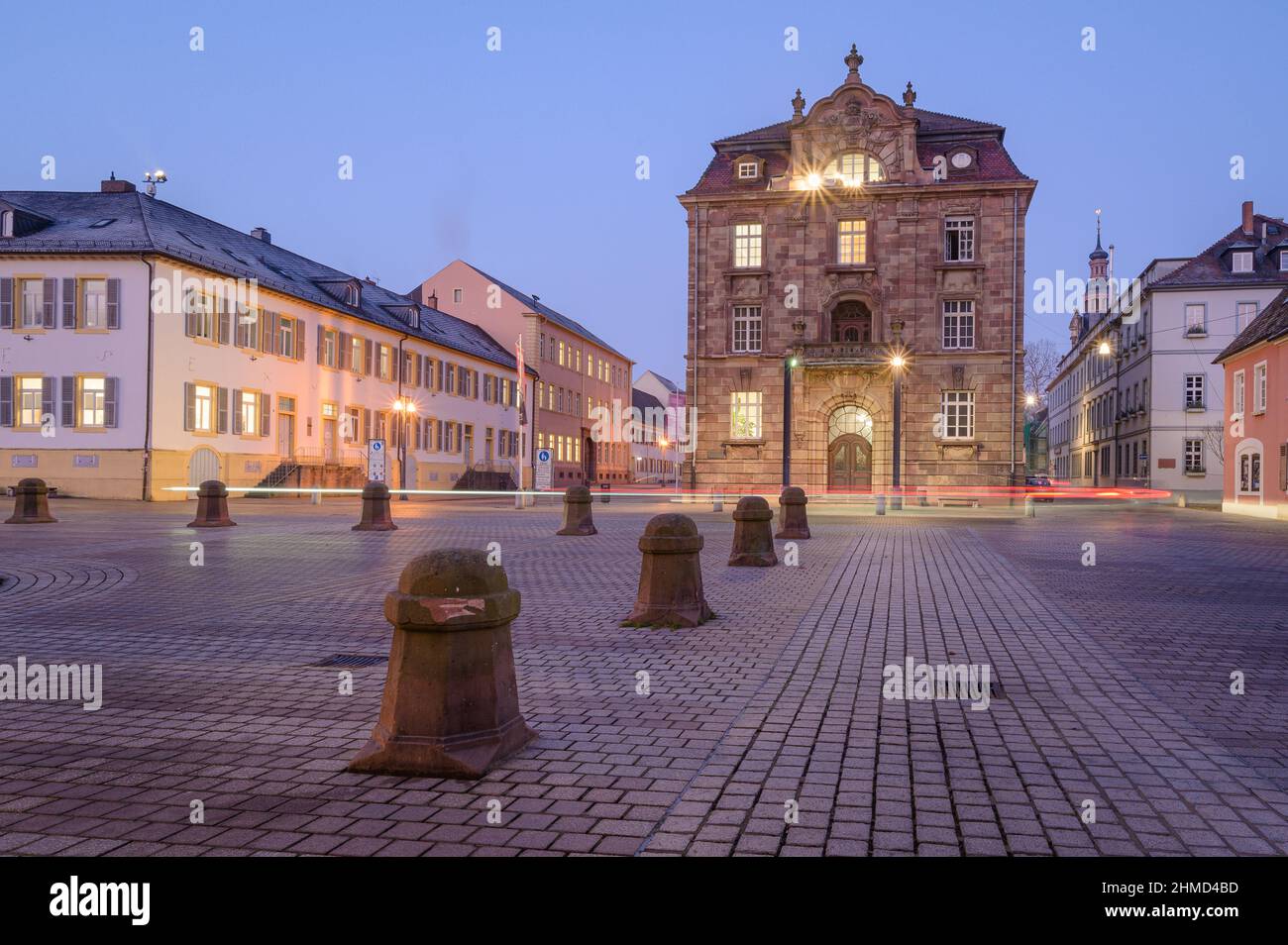 Town Hall and Cathedral Square of Speyer, Germany Stock Photo - Alamy