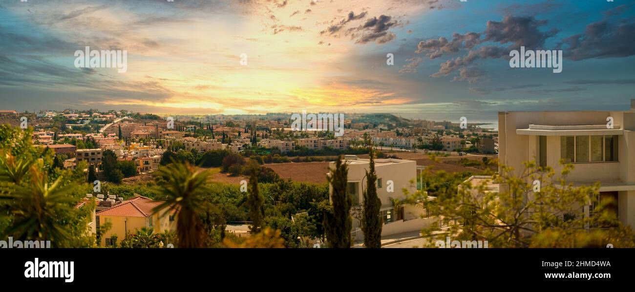 Paphos aerial view hi-res stock photography and images - Alamy