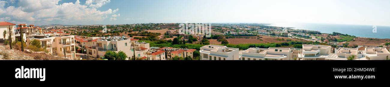 Aerial view chloraka cyprus hi-res stock photography and images - Alamy