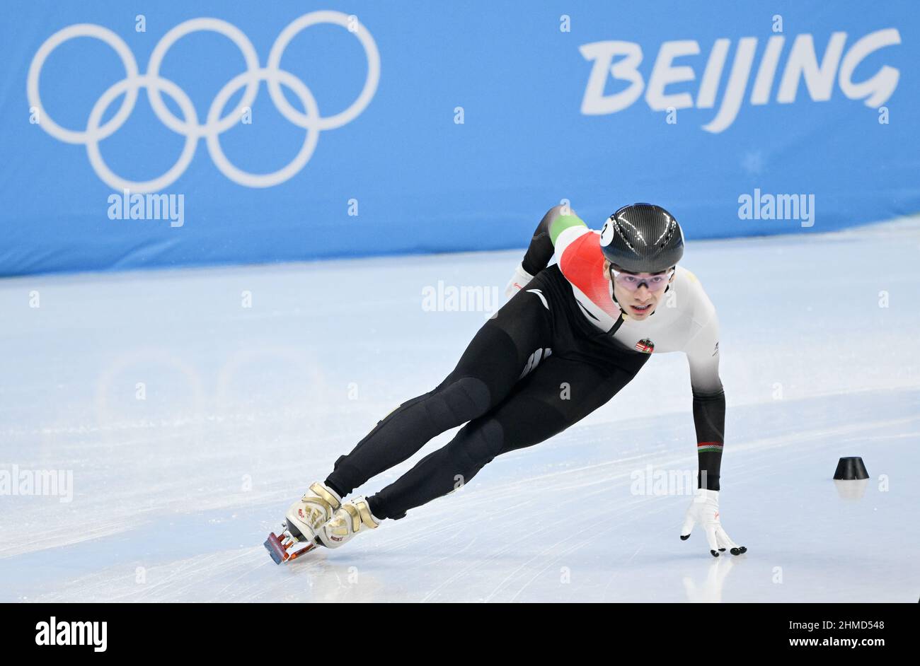 Beijing, China. 9th Feb, 2022. Shaolin Sandor Liu of Hungary competes ...