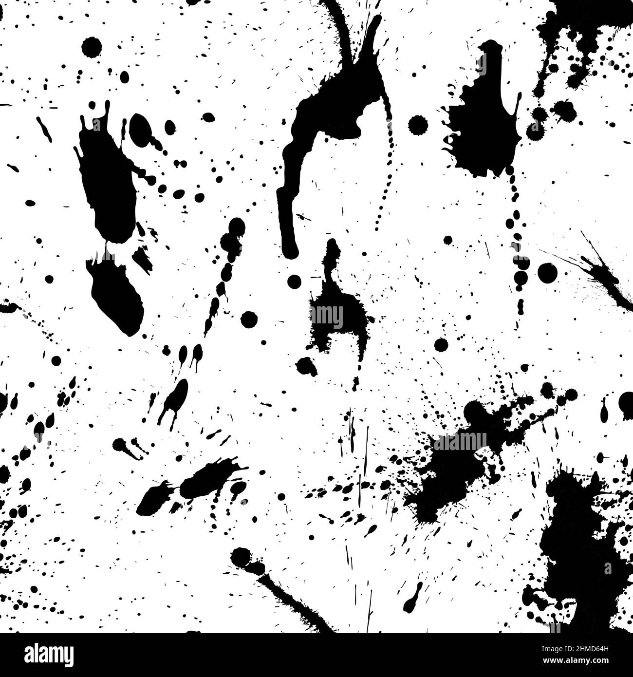 Abstract grunge seamless pattern. Realistic blobs, blots, vuvvles from ...