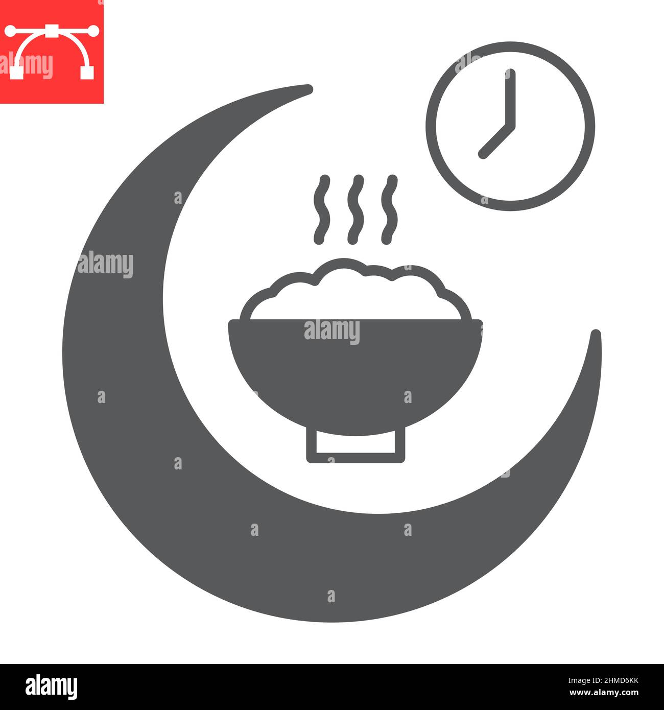 Traditional ramadan iftar meal Stock Vector Images - Alamy