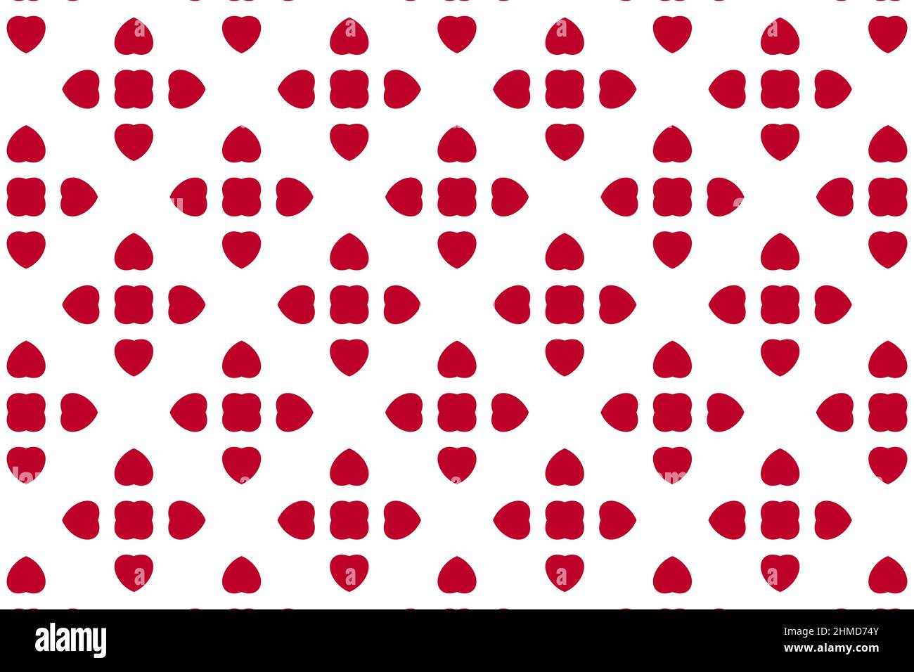 Geometric pattern in the colors of the national flag of Japan. The ...