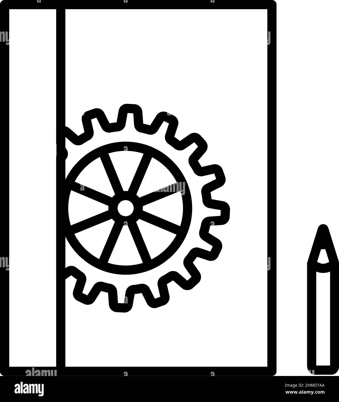 Product Development Icon. Bold outline design with editable stroke ...