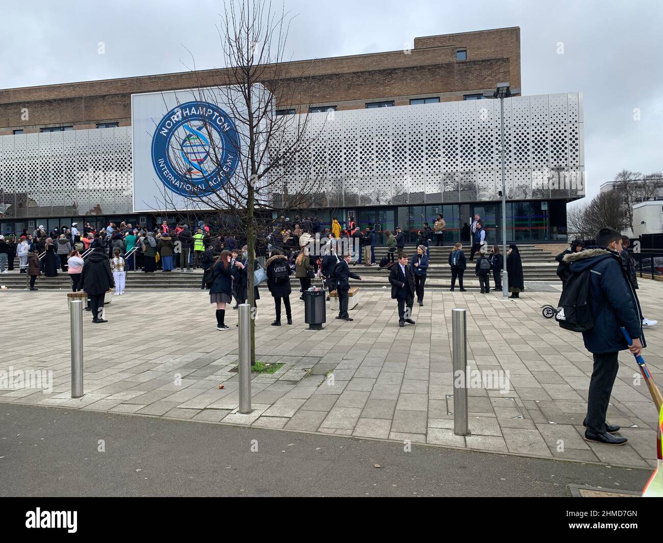 Fire in Barrack Road Northampton at the Northampton International ...