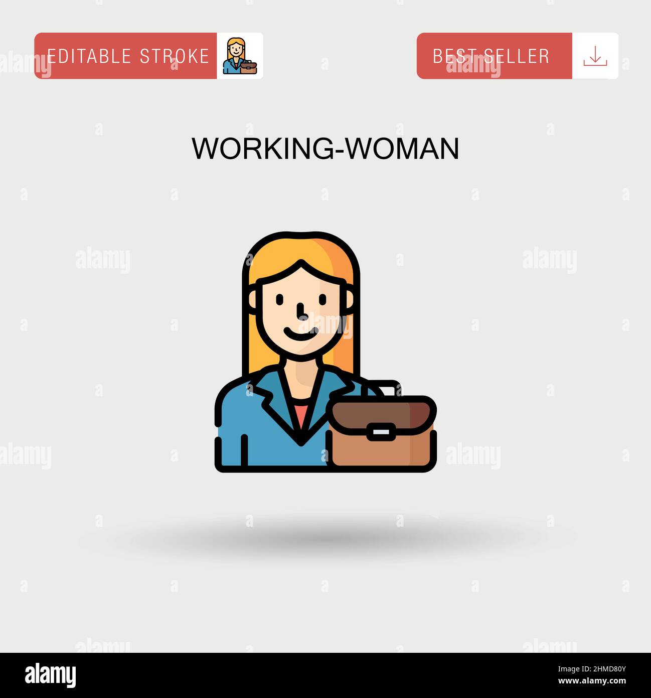 Computer one person working Stock Vector Images - Alamy