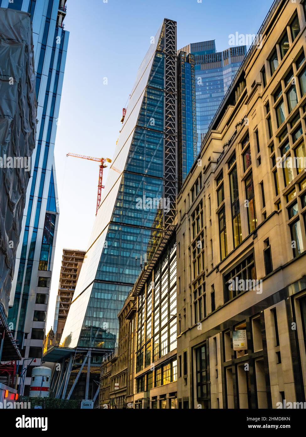 Leadenhall Building from Leadenhall Street Stock Photo - Alamy