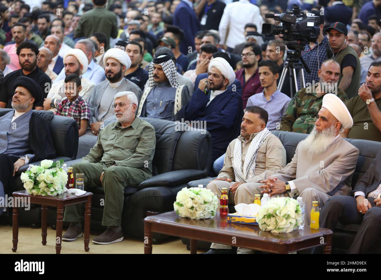 Popular Mobilization Forces of Iraq and Abu Mahdi al-Muhandis Stock ...