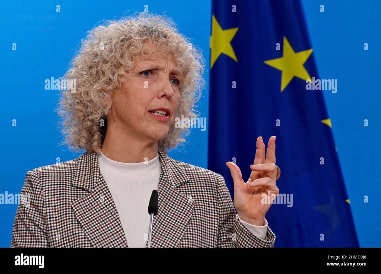 Berlin, Germany. 09th Feb, 2022. Jennifer Morgan, executive director of ...