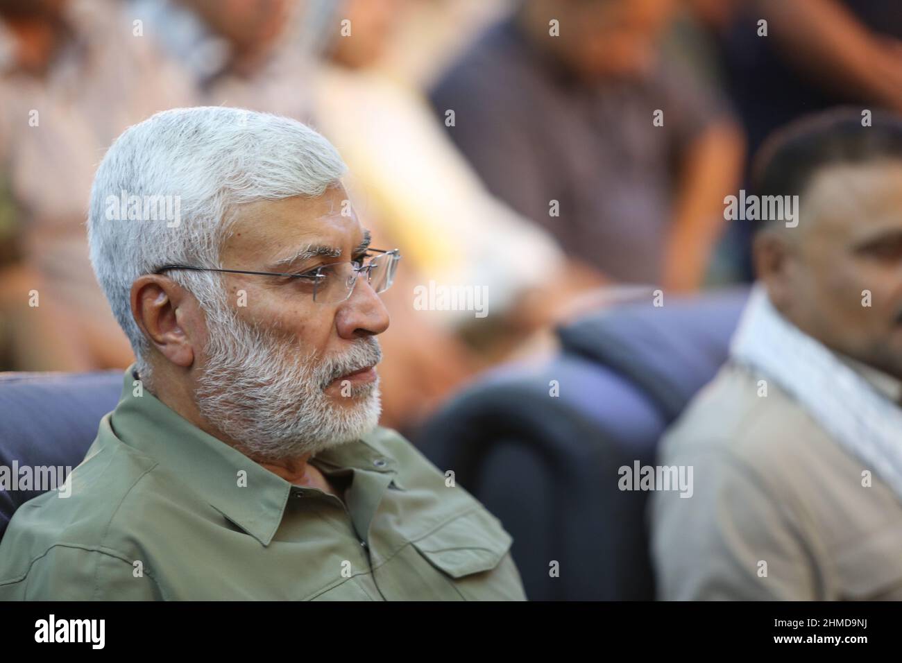 Popular Mobilization Forces of Iraq and Abu Mahdi al-Muhandis Stock ...