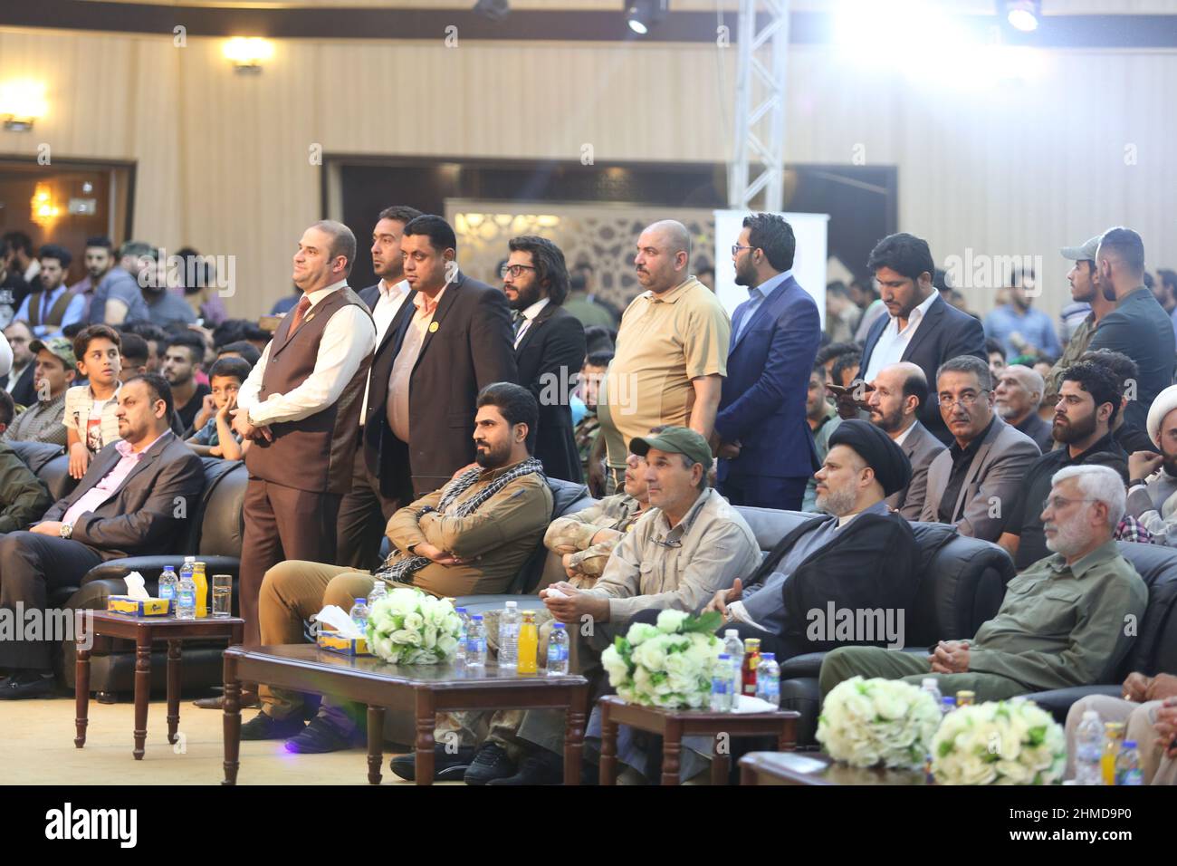 Popular Mobilization Forces of Iraq and Abu Mahdi al-Muhandis Stock ...