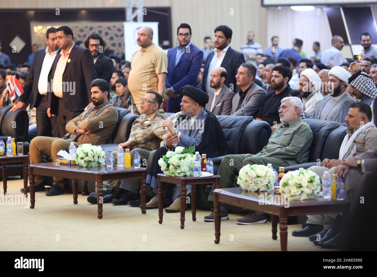 Popular Mobilization Forces of Iraq and Abu Mahdi al-Muhandis Stock ...