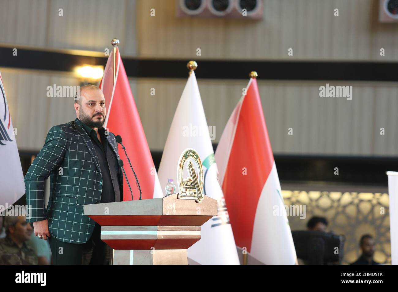 Popular Mobilization Forces of Iraq and Abu Mahdi al-Muhandis Stock ...