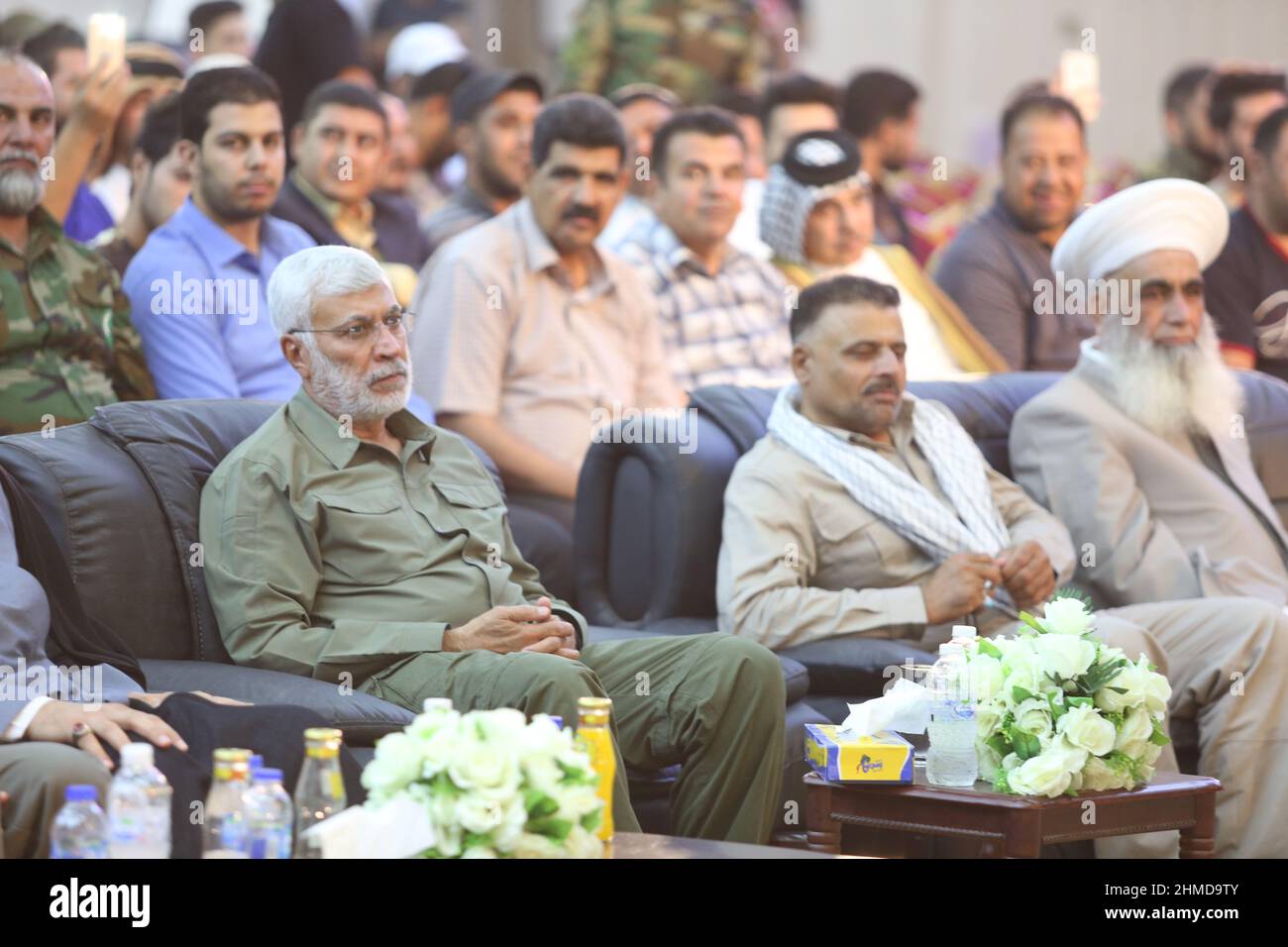 Popular Mobilization Forces of Iraq and Abu Mahdi al-Muhandis Stock ...