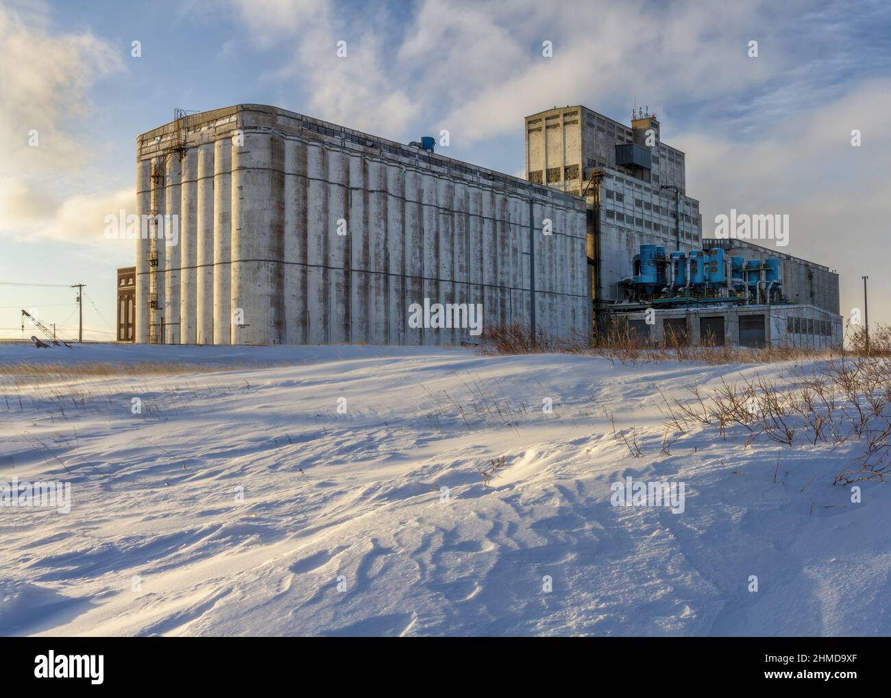 Churchill Grain Terminal, Port of Churchill, Hudson Bay, Churchill ...