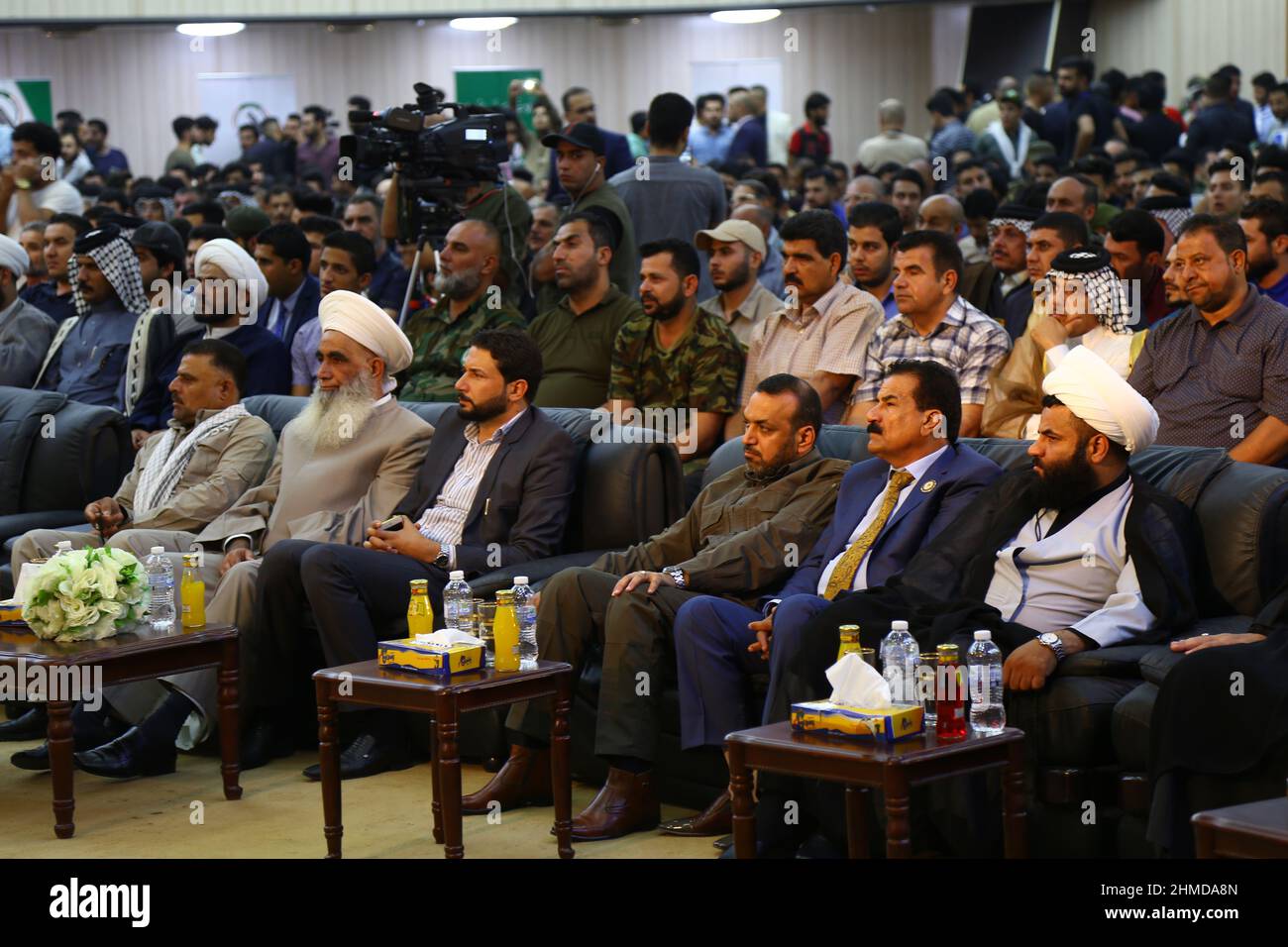 Popular Mobilization Forces of Iraq and Abu Mahdi al-Muhandis Stock ...