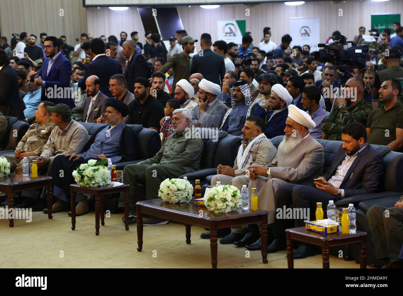 Popular Mobilization Forces of Iraq and Abu Mahdi al-Muhandis Stock ...