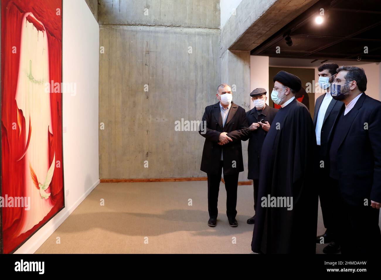 Tehran, Tehran, Iran. 9th Feb, 2022. A handout picture provided by the ...