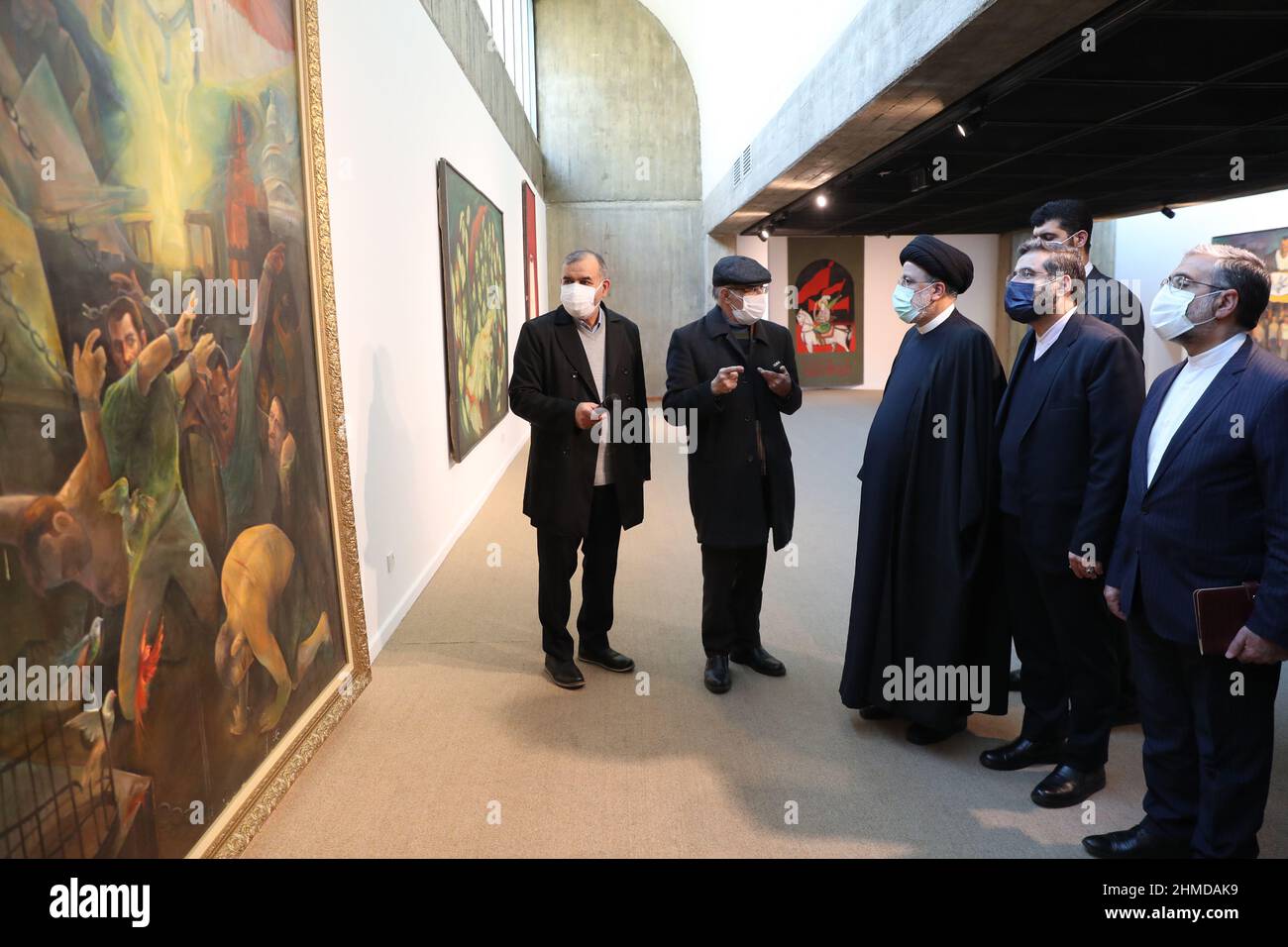 Tehran, Tehran, Iran. 9th Feb, 2022. A handout picture provided by the ...