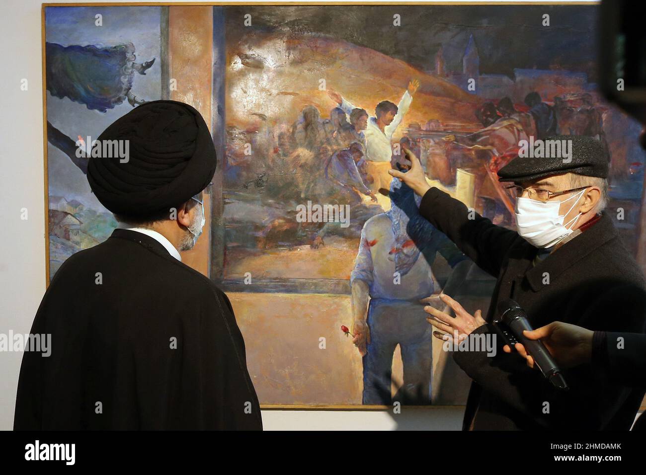 Tehran, Tehran, Iran. 9th Feb, 2022. A handout picture provided by the ...