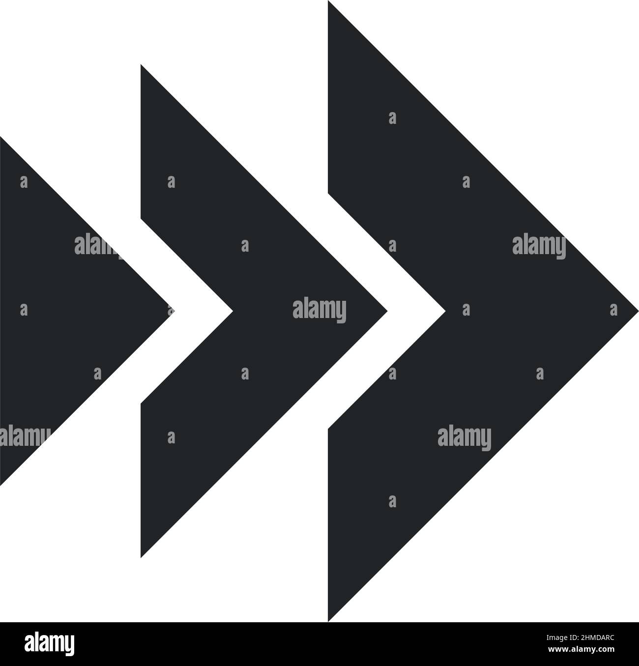 Triangular arrow hi-res stock photography and images - Alamy