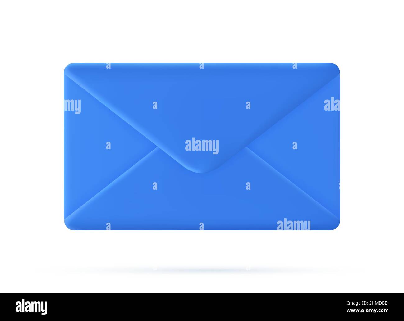 3d closed mail envelope icon Stock Vector Image & Art - Alamy
