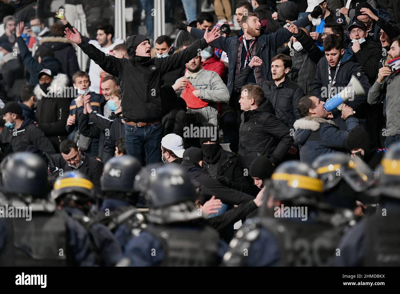 Lyon hooligans hi-res stock photography and images - Alamy